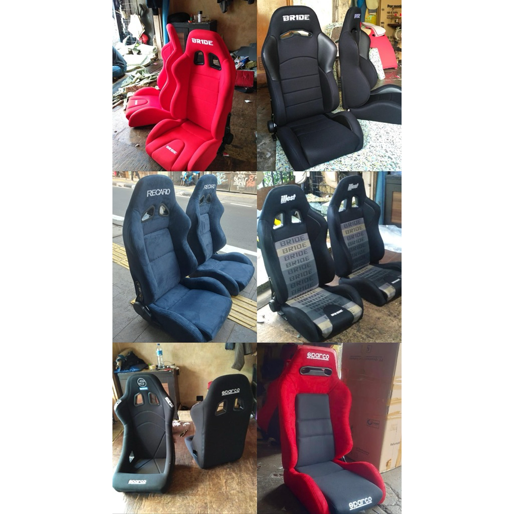 Jual Pre Order custom Jok Racing mobil Recaro (Universal) | Shopee ...