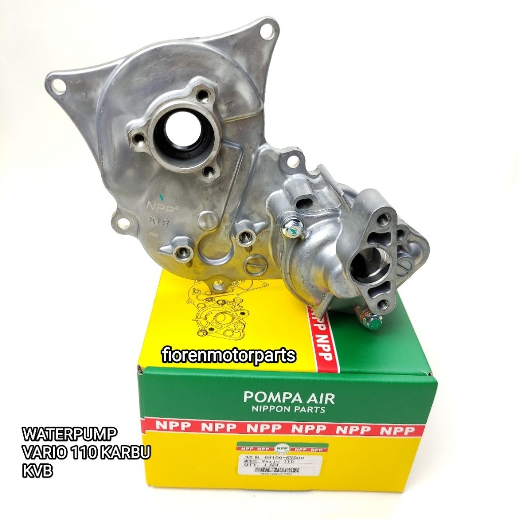 Jual WATER PUMP WATERPUMP POMPA AIR RADIATOR VARIO 110 KARBU KVB 69100 ...