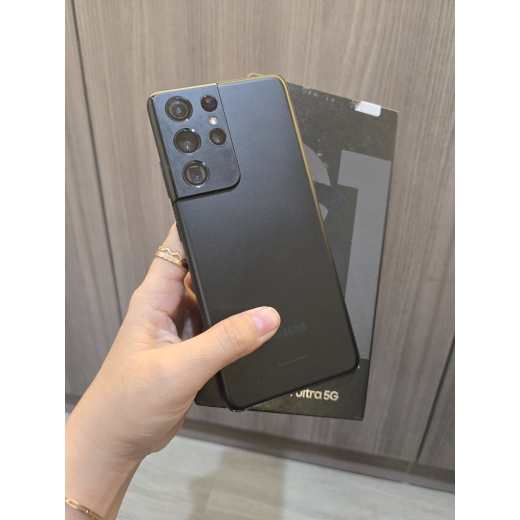 Jual Samsung S21 Ultra 5g, 12/256, Fullset, sein, hitam, seken | Shopee ...
