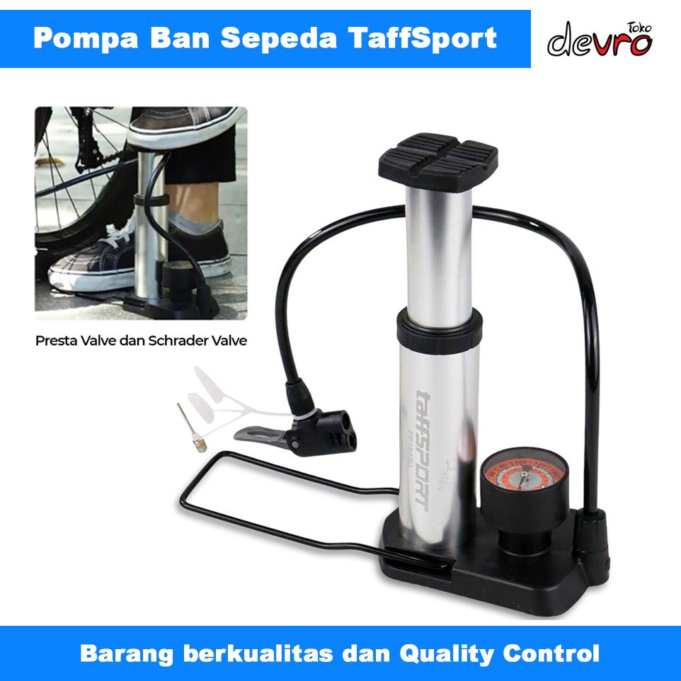 Jual Pompa Sepeda - Pompa Angin Ban Sepeda Motor Manual Bike Tire Pump ...