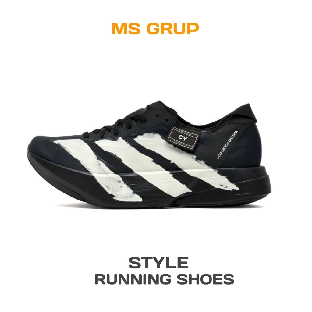 Jual Best Running Shoes Adidas Y3 Adizero Adios Pro 4 Black White ...