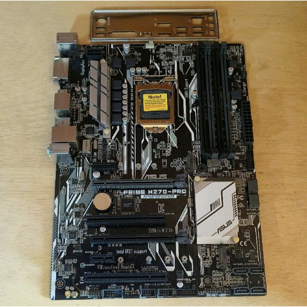 Jual MOBO/MOTHERBOAD ASUS PRIME H270-PRO, LGA''1151, NVME/M2.SATA, 4 ...