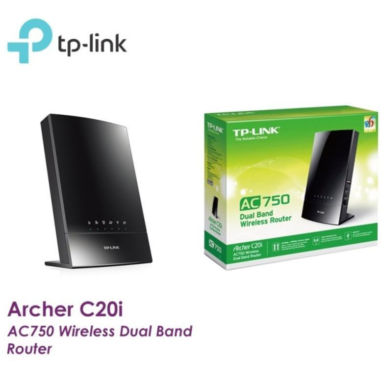 Jual Tp-link Archer C20i AC750 Wireless Dual Band Router | Shopee Indonesia