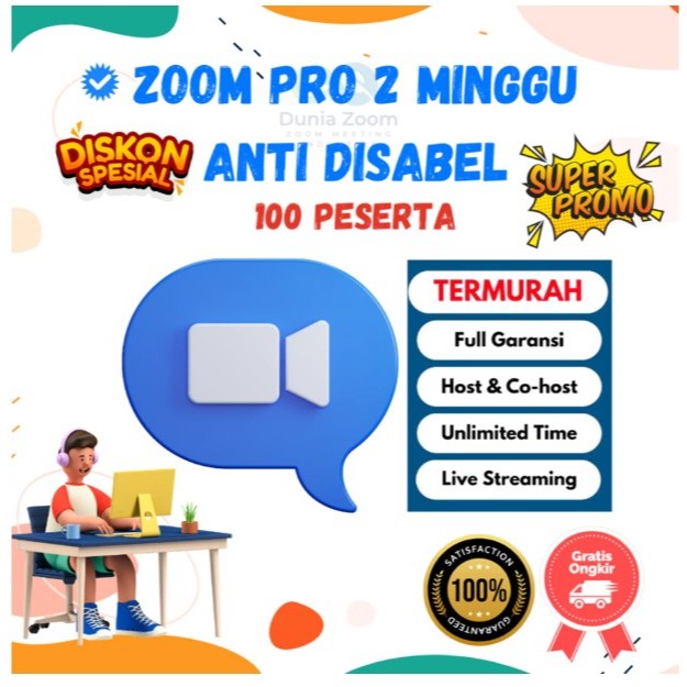 Jual Akun Z00M Pro 100 Peserta Anti Disabel Full Garansi | Shopee Indonesia