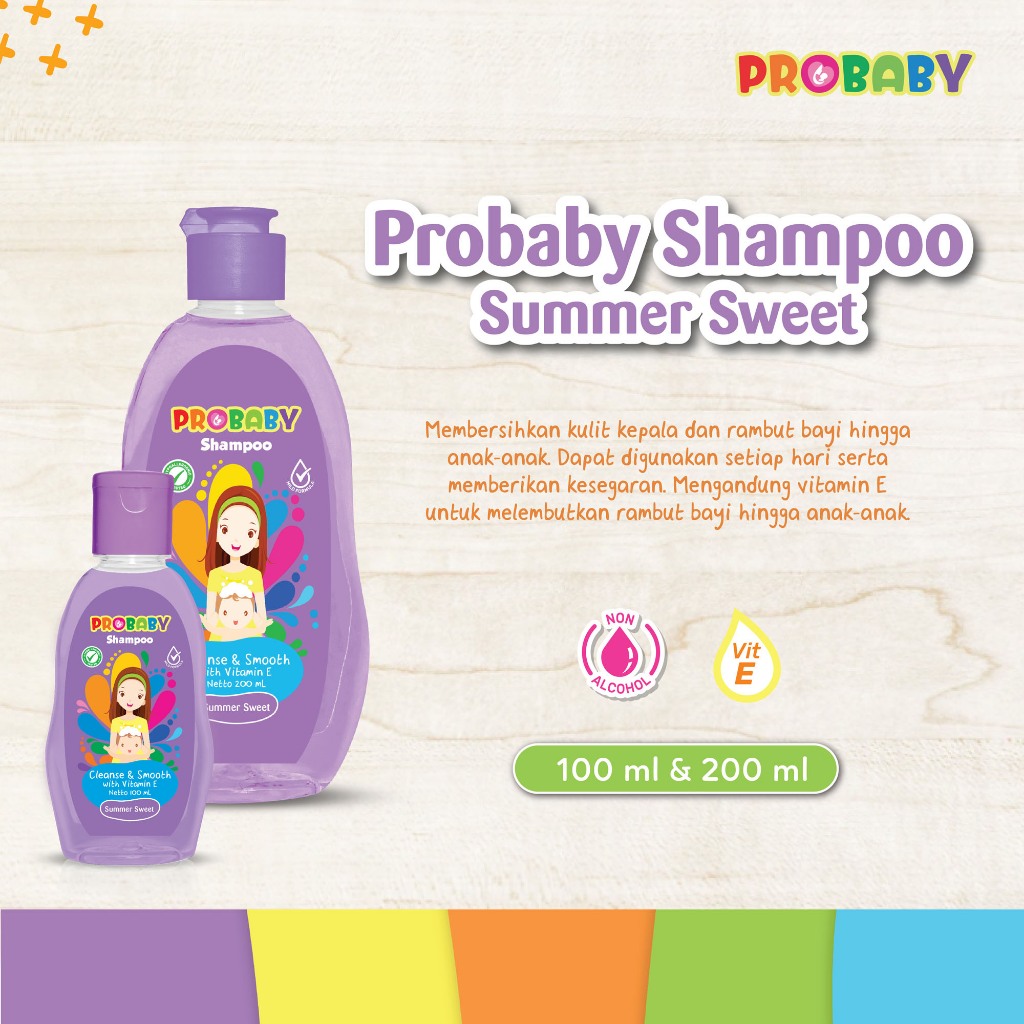 Jual Probaby Shampoo Summer Sweet 200ml | Shopee Indonesia