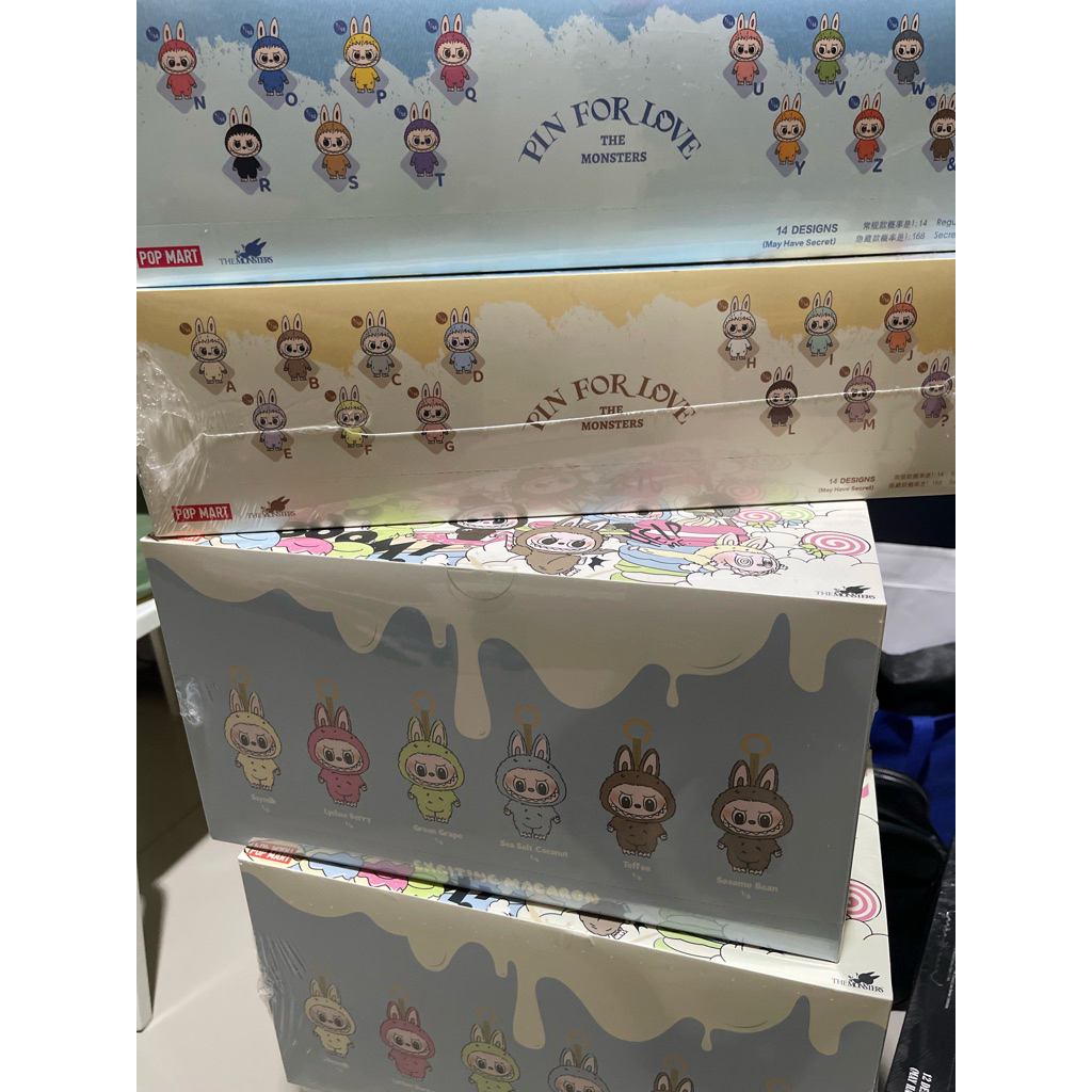 Jual labubu pin for love v1 v4 original termurah tas lipstick masker ...