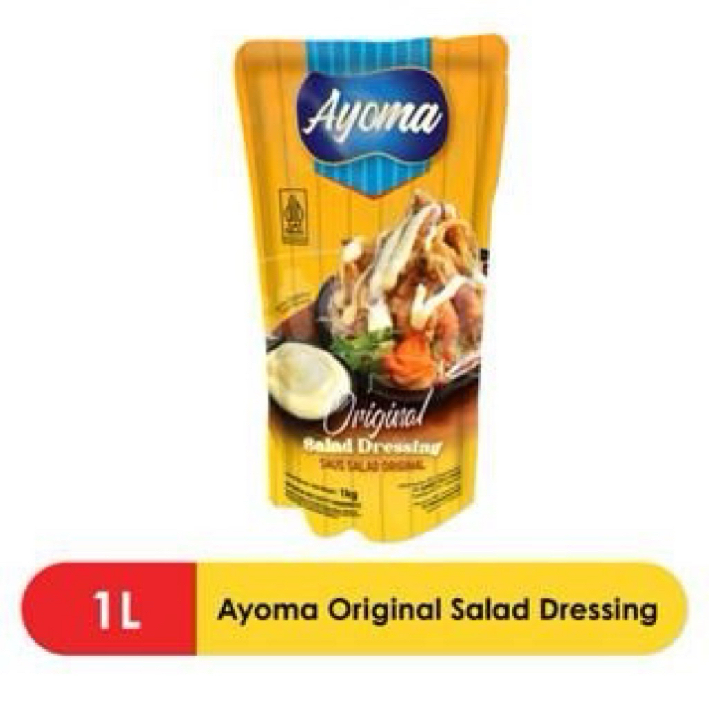 Jual AYOMA Original Salad Dressing [1L] HALAL | Shopee Indonesia