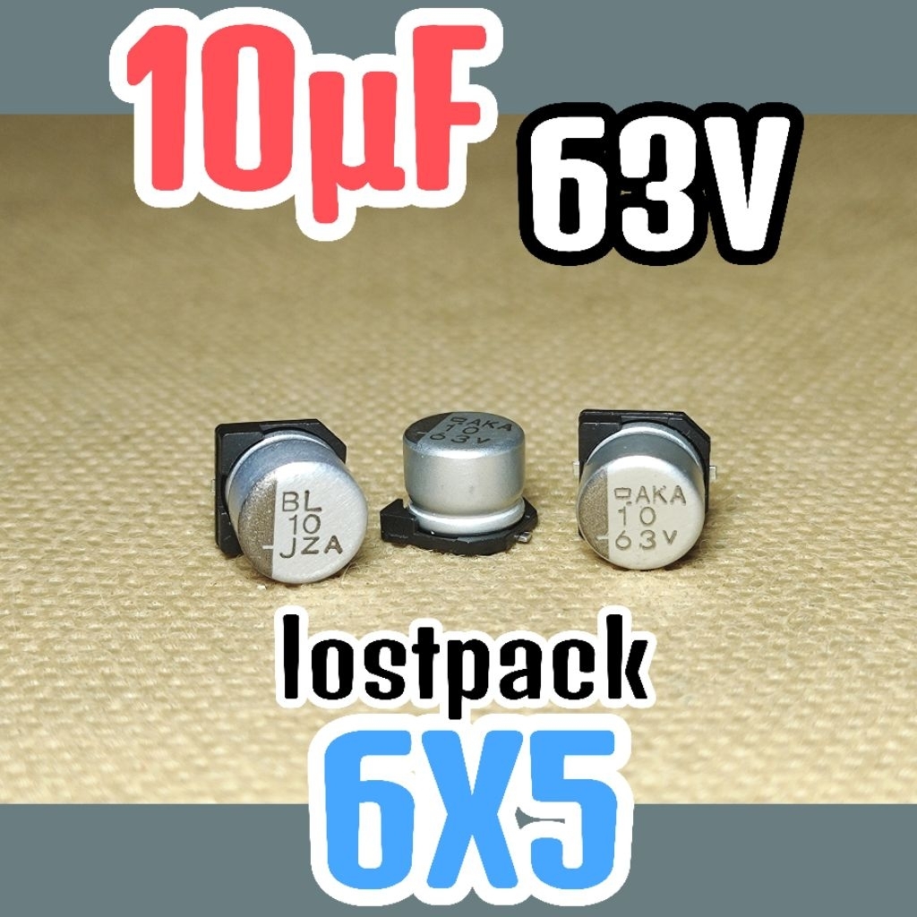 Jual Solid kapasitor capasitor elko elco SMD 63v 10uf 63v 10 uf 63 v ...