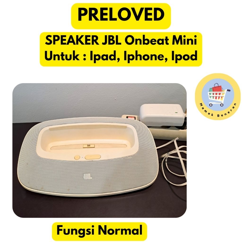 Jual Preloved Second Speaker JBL OnBeat On Beat Mini untuk Ipad, Iphone ...