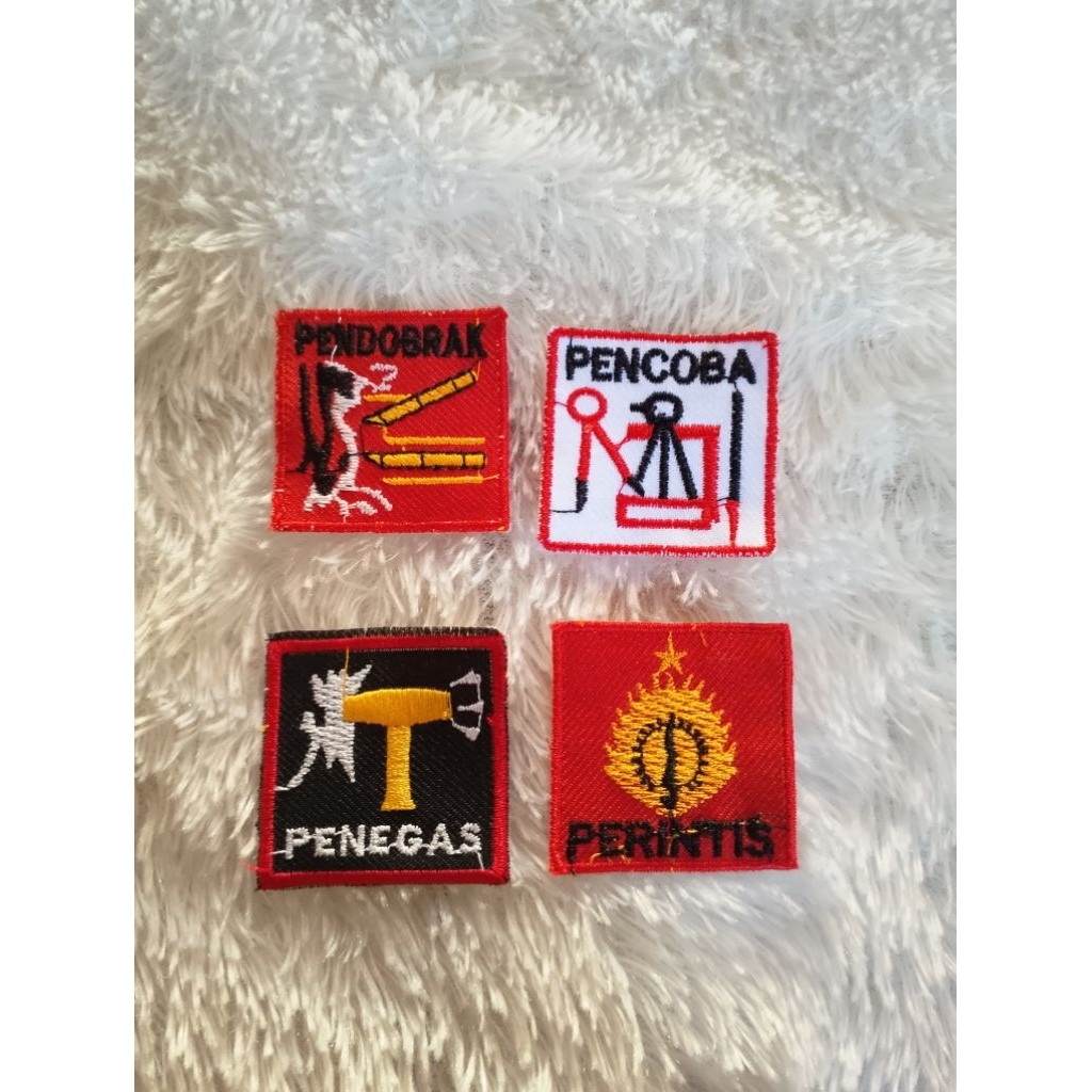 Jual bed sangga Pramuka penegak / atribut Pramuka / badge Pramuka ...