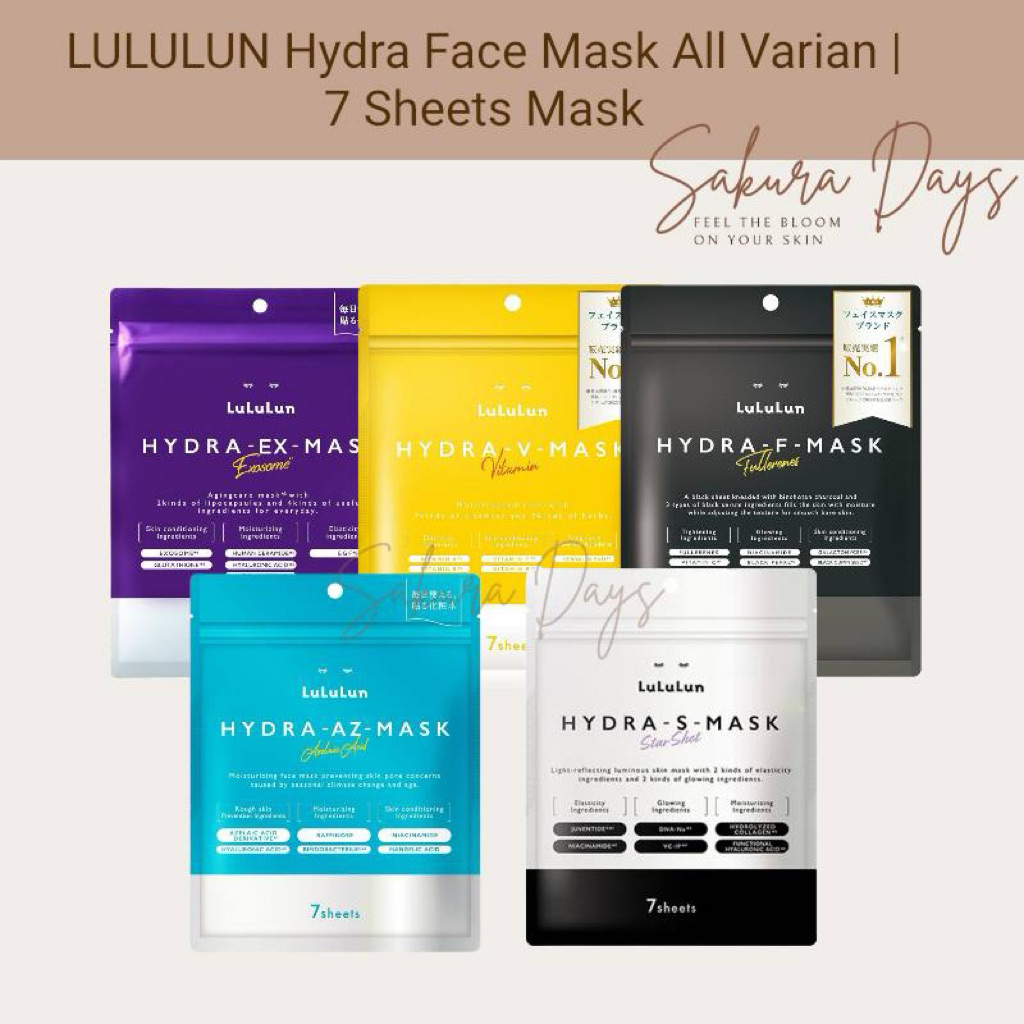 Jual READY STOCK - Lululun Hydra Face Mask All Varian | Shopee Indonesia