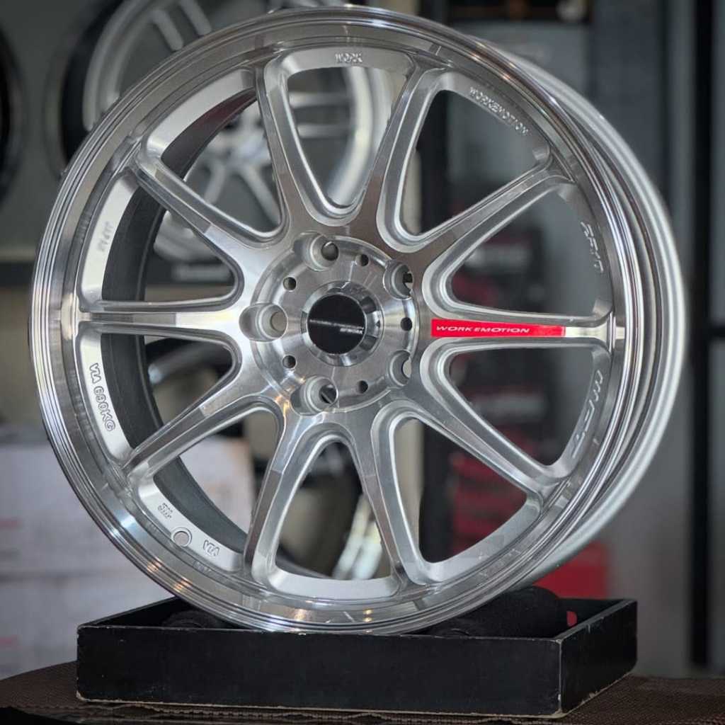 Jual velg mobil racing R17 WORK ZR10 FULL POLISH LEBAR 8 ET 38 velg ...