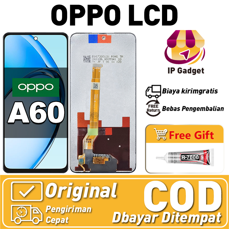 Jual ORI FOR LCD OPPO A60 Fullset Original LCD HP OPPO A60 Asli ...