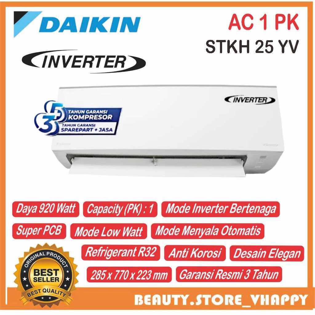 Jual AC DAIKIN 1 PK RA Inverter STKH 25 YV Garansi Resmi | Shopee Indonesia