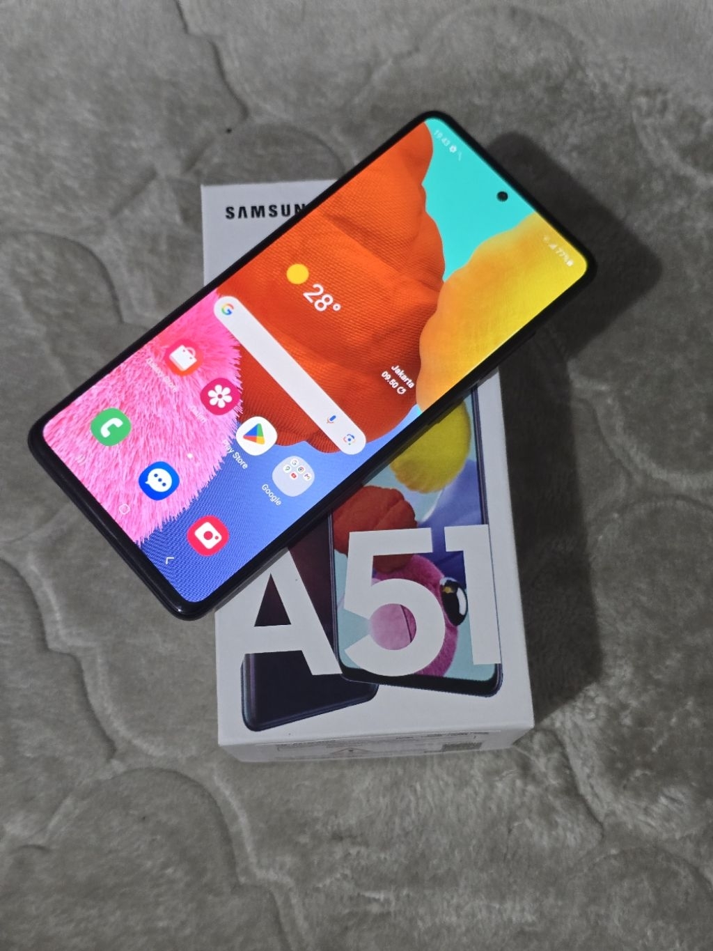 Jual Samsung Galaxy A51 128GB resmi SEIN Fullset Termurah. | Shopee ...