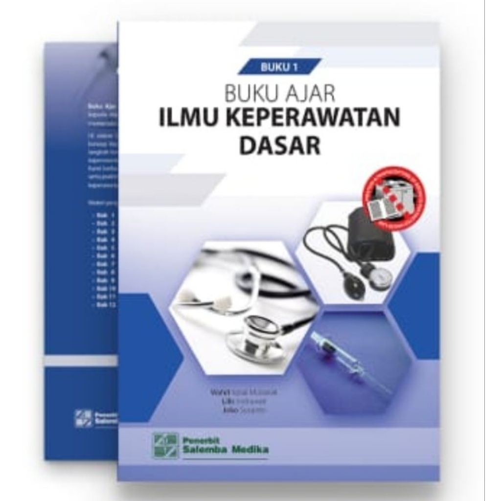 Jual Original : Buku ajar ilmu keperawatan dasar buku 1 - Wahit iqbal ...