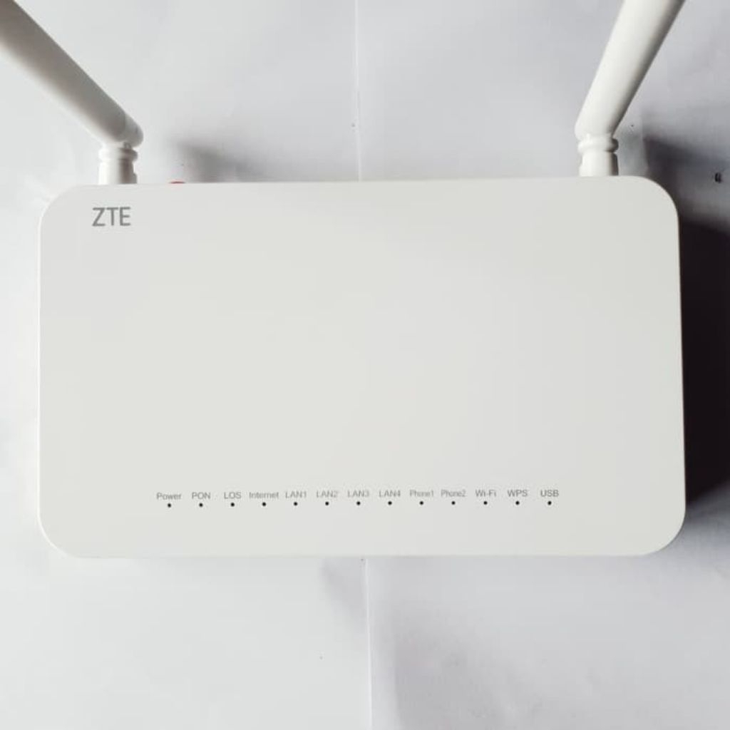 Jual Modem ONT GPON ZTE ZXHN F609 V3/V9 Port Hijau/ Port Biru | Shopee ...