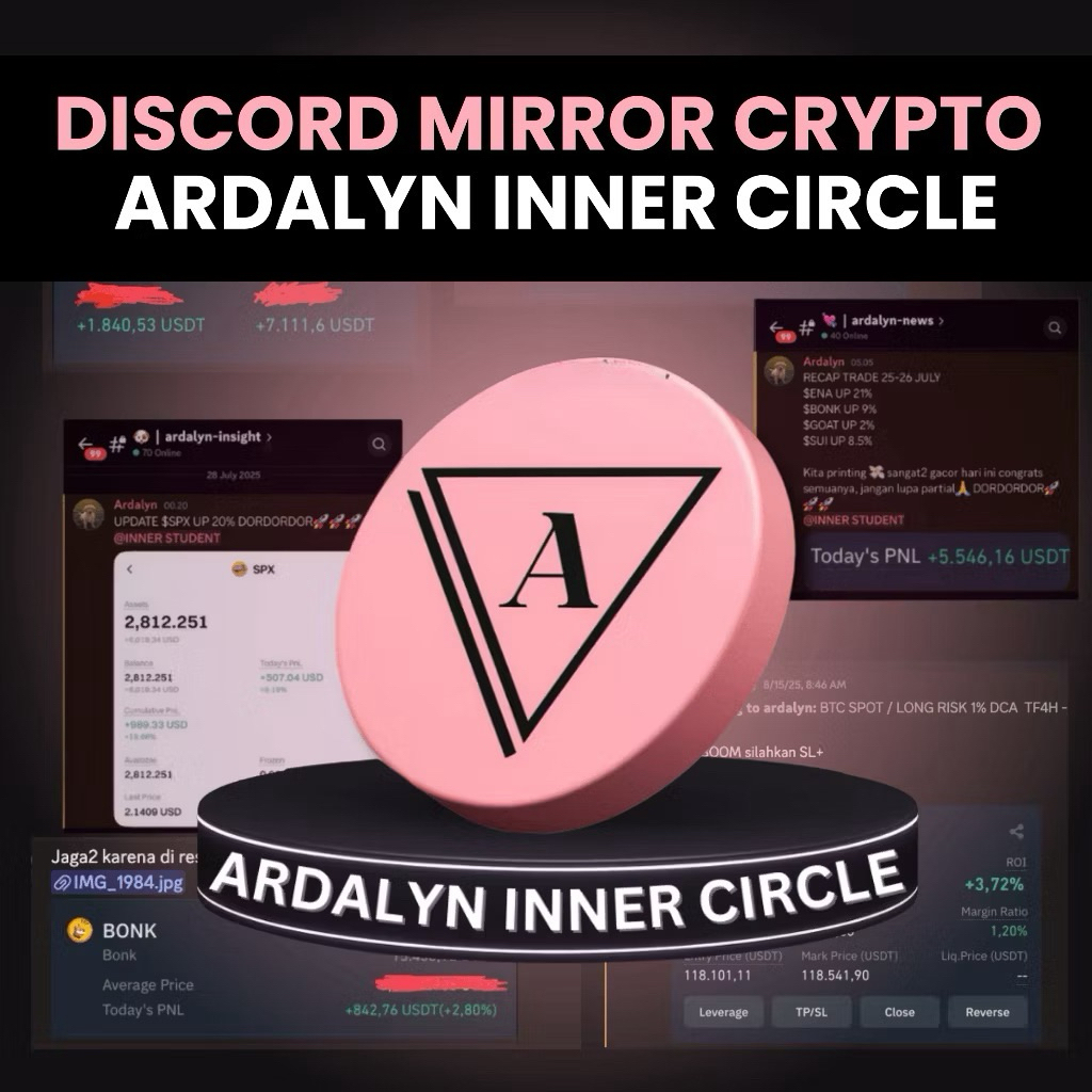 Jual DISCORD MIRROR CRYPTO ARDALYN INNER CIRCLE | CRYPTO SIGNAL ...