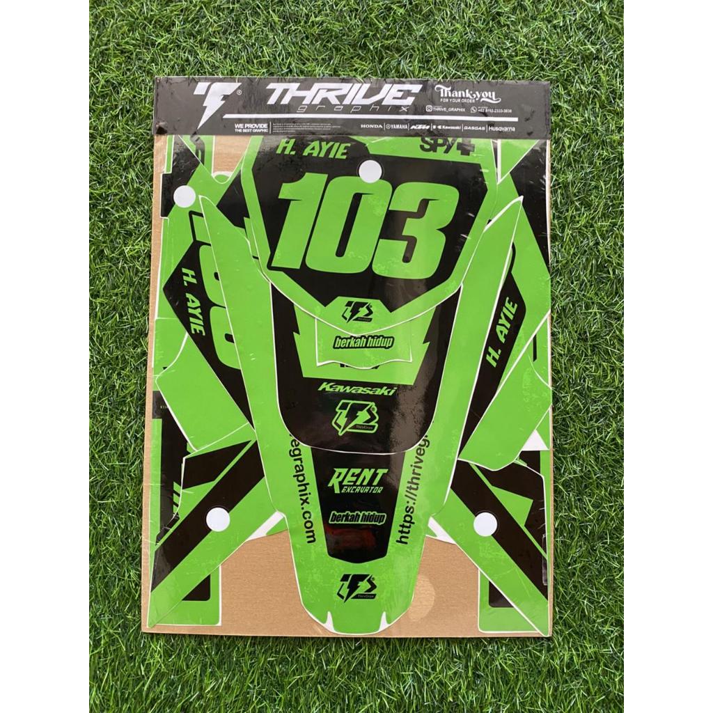 Jual DECAL CUSTOM KLX 140 HIJAU NEW DESIGN TRAIL/SUPERMOTO | Shopee ...