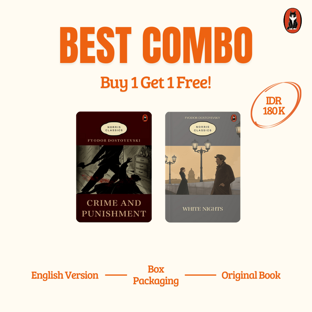 Jual [Norris Book] Buy 1 Get 1-Crime and Punishment & White Nights by ...
