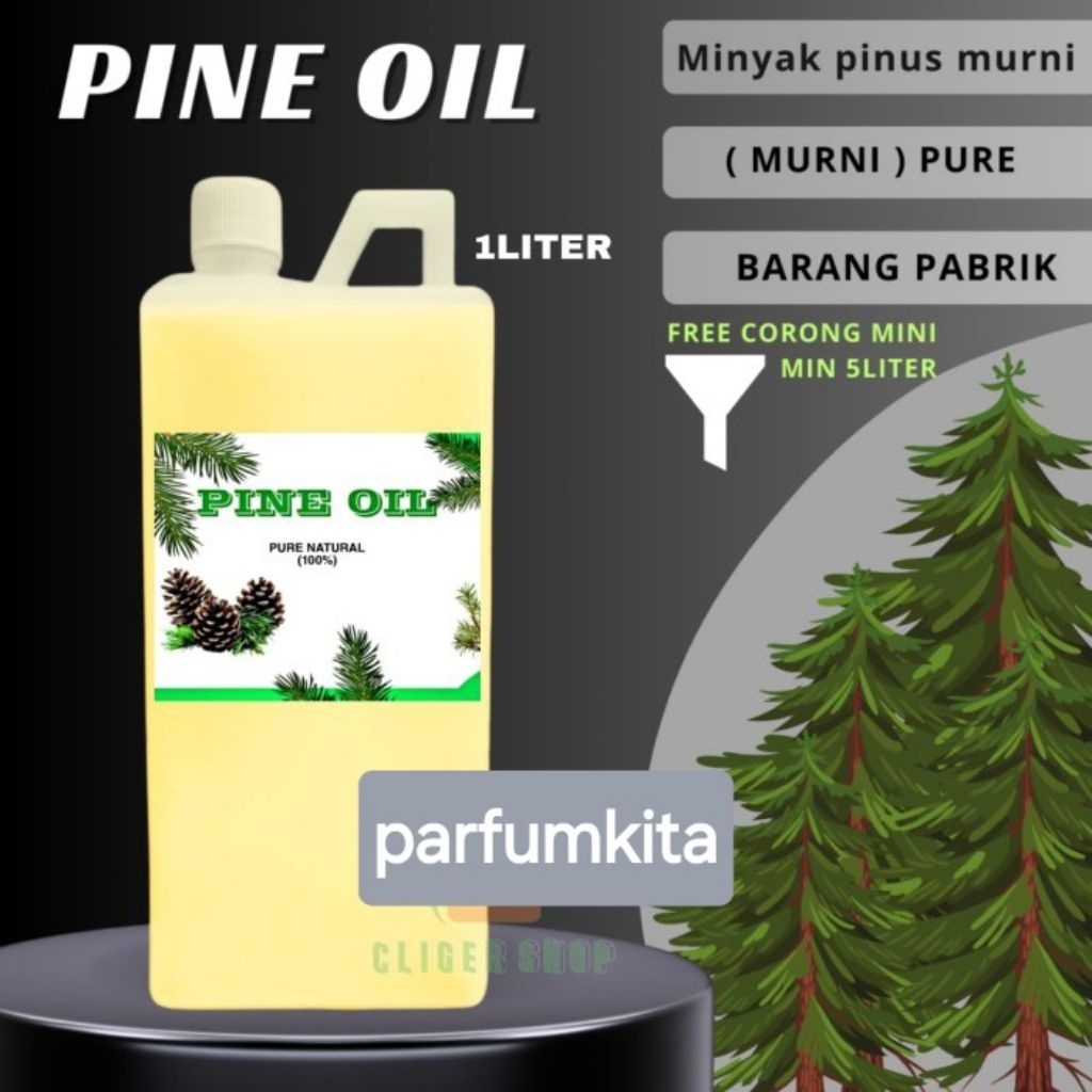 Jual promo murah pine pino oil minyak pinus 1 liter | Shopee Indonesia