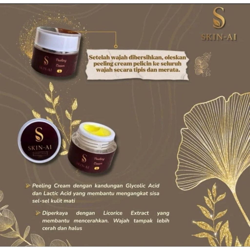 Jual SKIN_AI CREAM Salep Pelicin Flek Glowing Dalam 7 Hari ORI (Stok ...