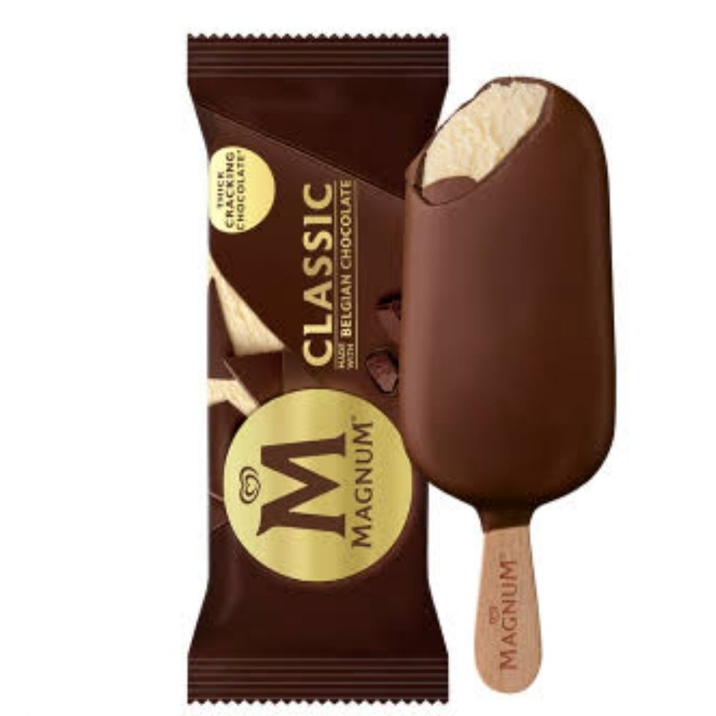 Jual Magnum Classic Belgian Chocolate 80 ml | Shopee Indonesia