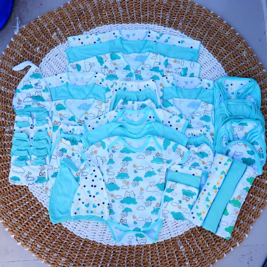 Jual 39 Pcs Paket Brojol Perlengkapan Lahiran Komplit Baju Celana ...