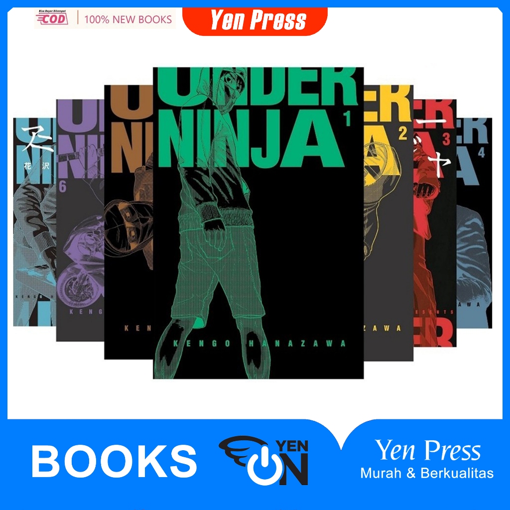 Jual Manga Under Ninja (6 book series) by Hanazawa Kengo | Shopee Indonesia