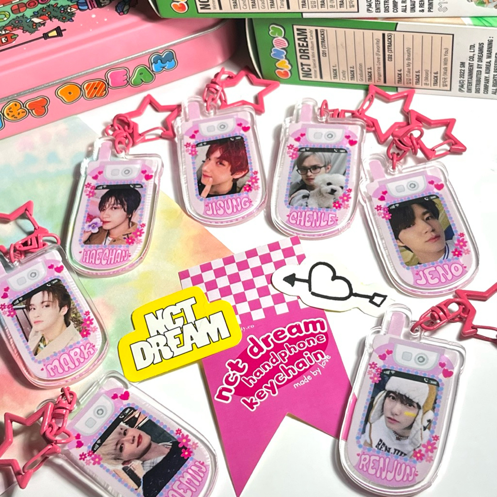 Jual NCT DREAM HANDPHONE KEYCHAIN | Shopee Indonesia