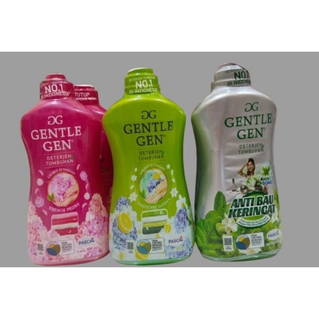 Jual GENTLE GEN DETERJEN CAIR BOTOL 3IN1& GENTLE GEN CAIR TUMBUHAN ...