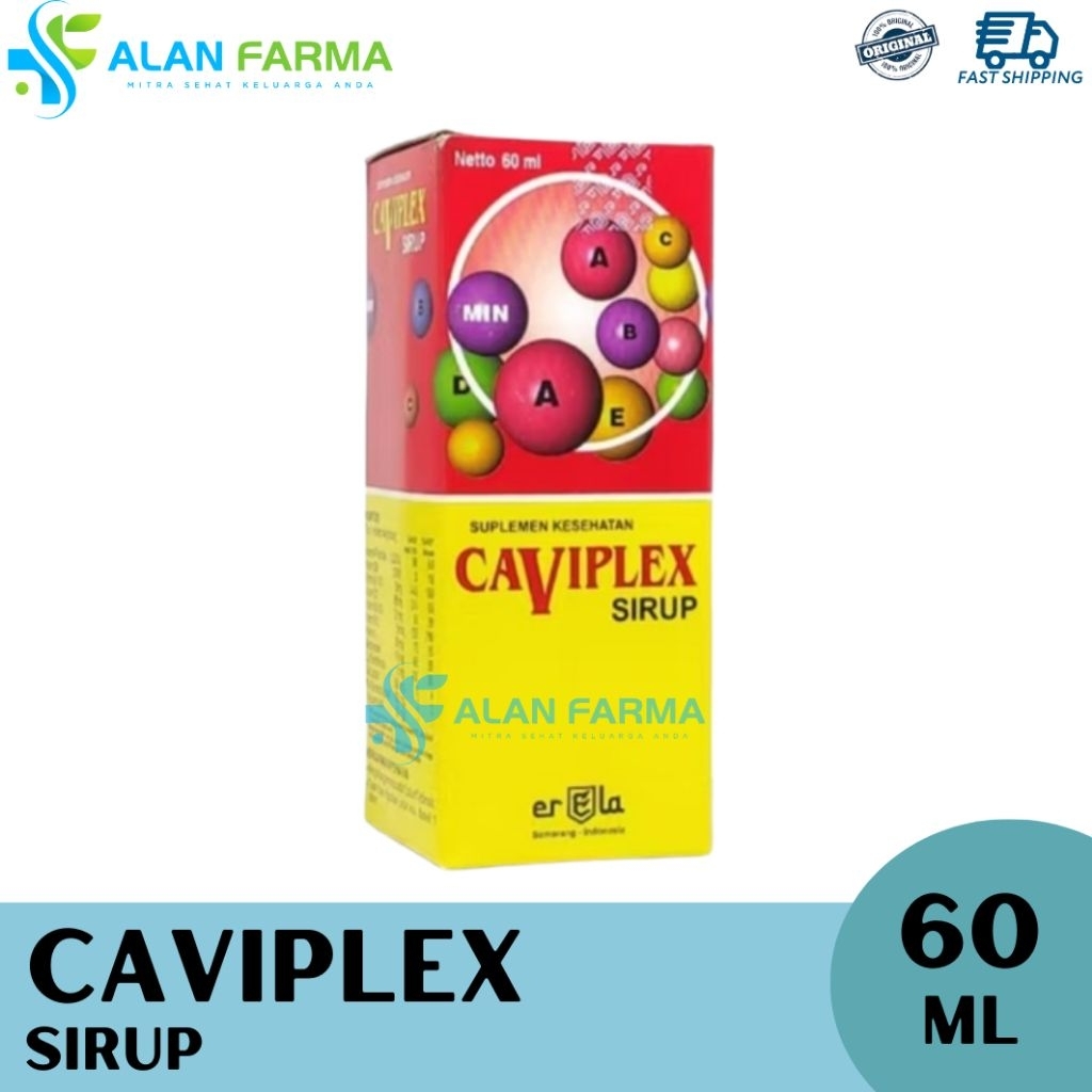 Jual Caviplex Sirup 60 mL | Multivitamin Sirup | Shopee Indonesia