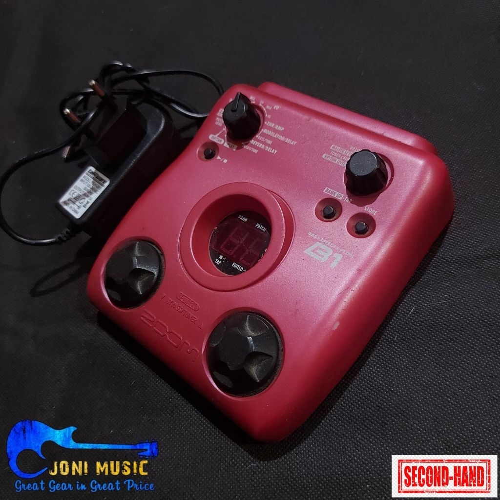 Jual Efek Bass Digital Multiefek Zoom Alltype: B1 B1XOn BFX-708 B1XFour ...