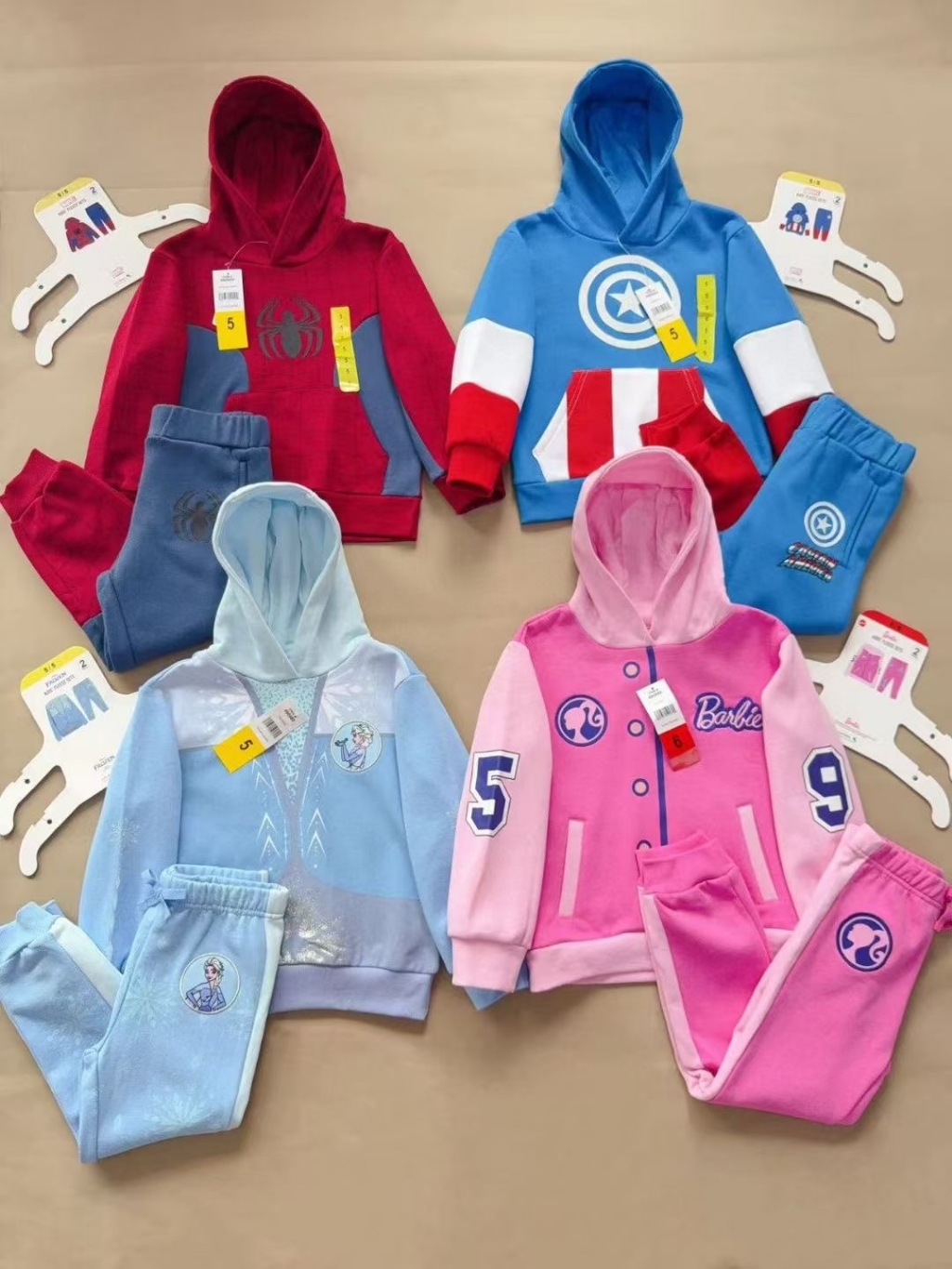 Jual Disney Marvel Miffy Jacket Set | size 1-7years | boys girls stitch ...