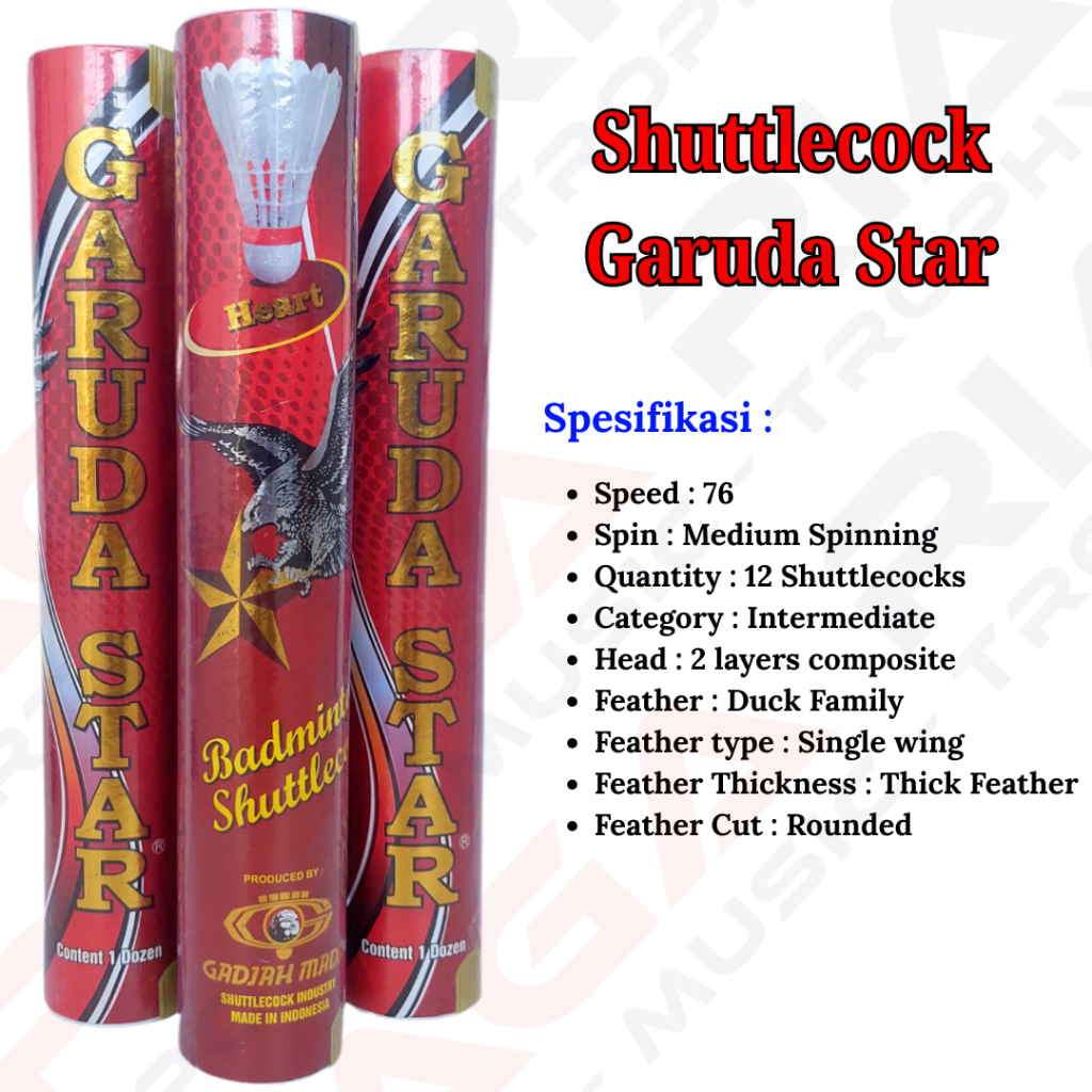 Jual Shuttlecock Garuda Star | Shopee Indonesia