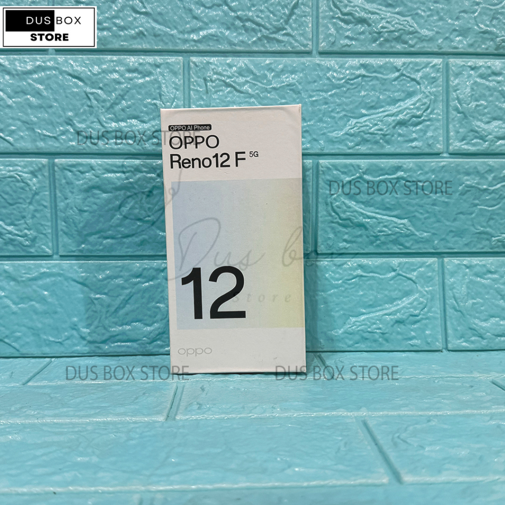 Jual DUS BOX OPPO RENO 12F 5G -FREE STICKER DAN FULLSET- BOX OPPO ...