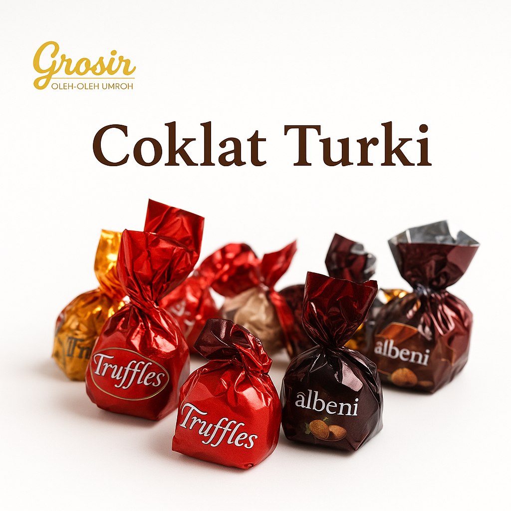Jual Coklat Turki Mix -Cokelat Turki Foil Premium – Oleh-Oleh Umroh ...