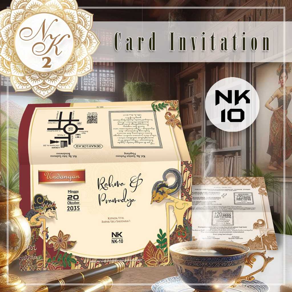 Jual NK Card NK-10 Blangko Undangan | Shopee Indonesia