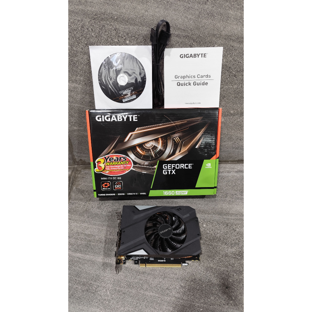 Jual GIGABYTE GTX 1660 SUPER 6GB Single Fan / Mini / Low Profile ...