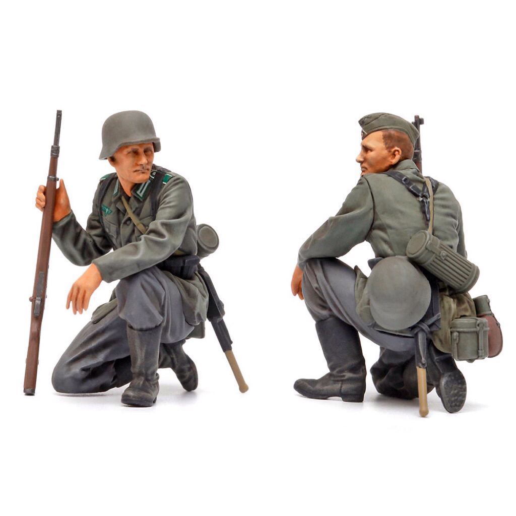 Jual 35371 TAMIYA 1/35 GERMAN INFANTRY SET (MID-WWII) | Shopee Indonesia