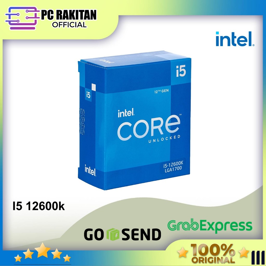 Jual INTEL PROCESSOR I5 12600K LGA1700 BOX 3Y | Shopee Indonesia