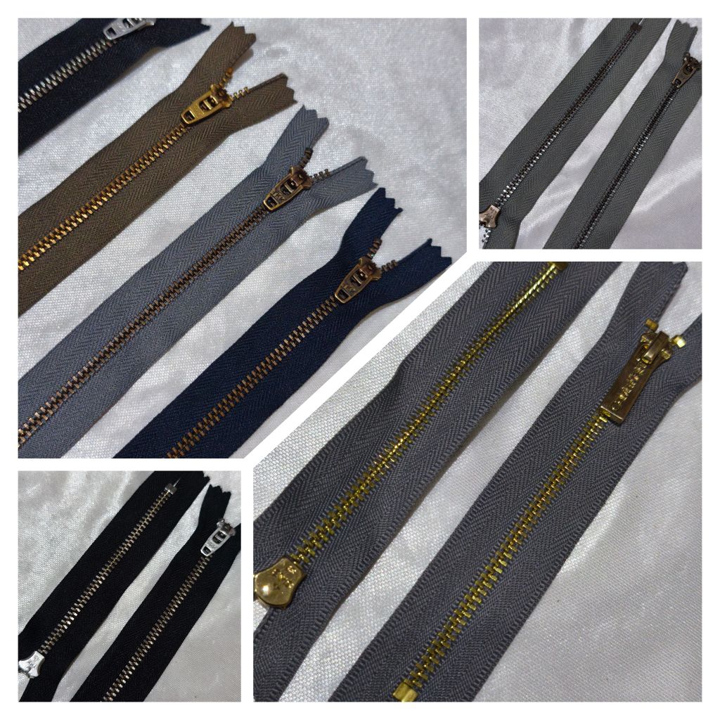 Jual Sleting Besi YKK no 4,5 (Perpcs) | Shopee Indonesia