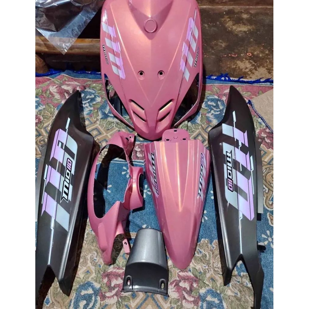 Jual Cover full body halus Yamaha Mio sporty 5TL Pink Vietnam style ...