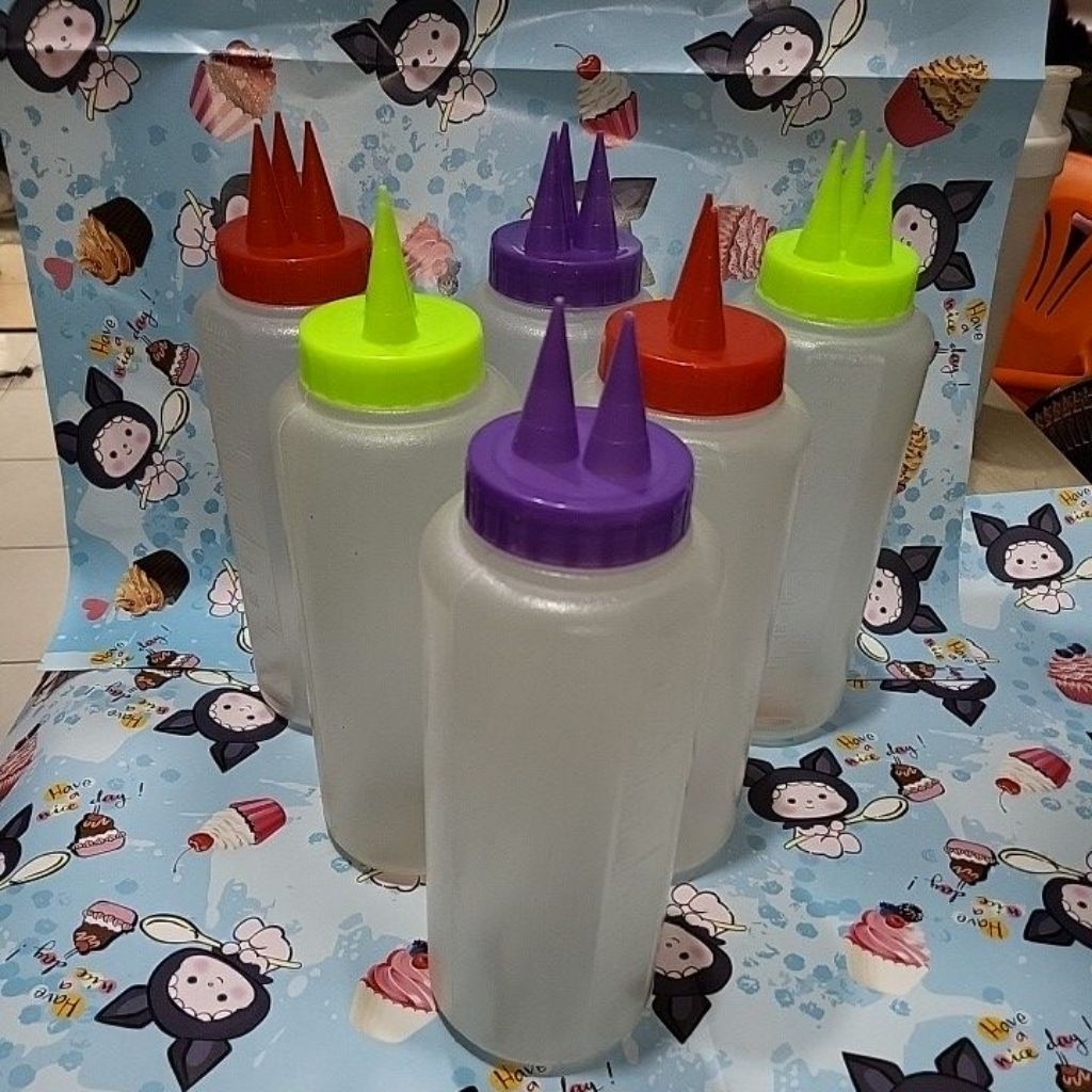 Jual Botol saus jumbo 1000 ml / cetakan roti jala | Shopee Indonesia
