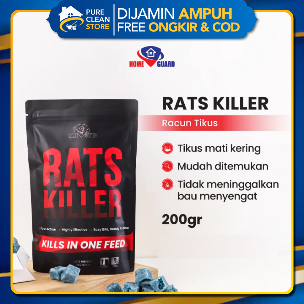 Jual RATS KILLER (FREE ONGKIR) RACUN TIKUS BALOK makanan pembasmi tikus ...