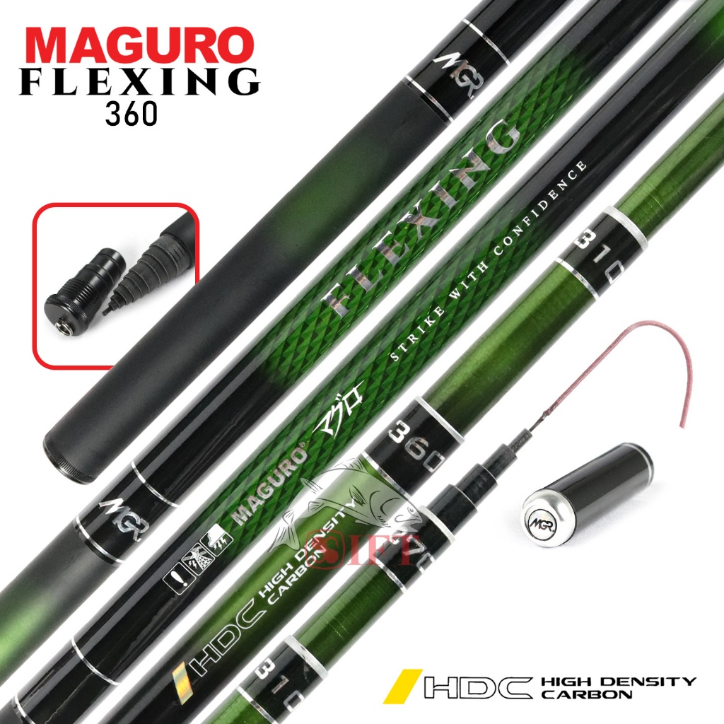 Jual Joran Tegek MAGURO FLEXING 360 450 540 630 [25] Rod Zoom High ...