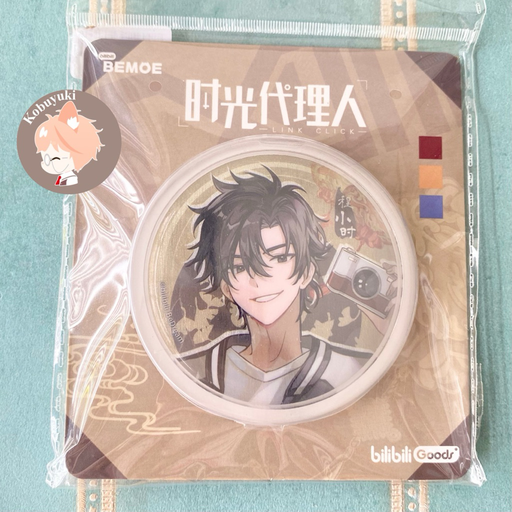 Jual OFFICIAL Link Click Badge tin can pin cheng xiaoshi lu guang ...
