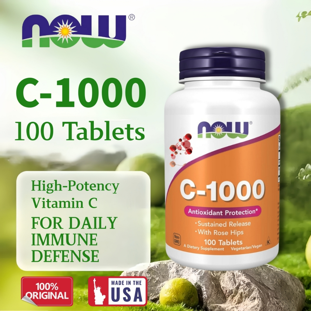 Jual Now Foods Supplements Vitamin C-1,000 Vitamin C1000 VC1000 Vit C ...