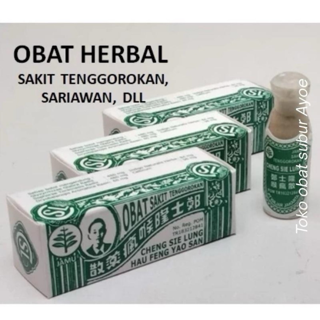 Jual Cheng Sie Lung CSL / Hau Fung San - Obat Puh Sakit Sariawan dan ...