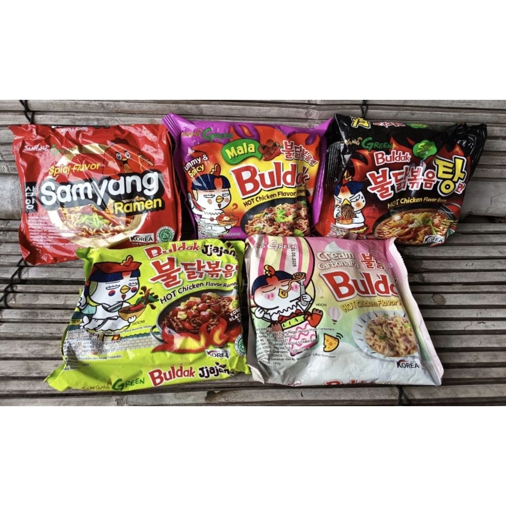 Jual Samyang Mie Instant Korea 140 Gram All Varian | Shopee Indonesia